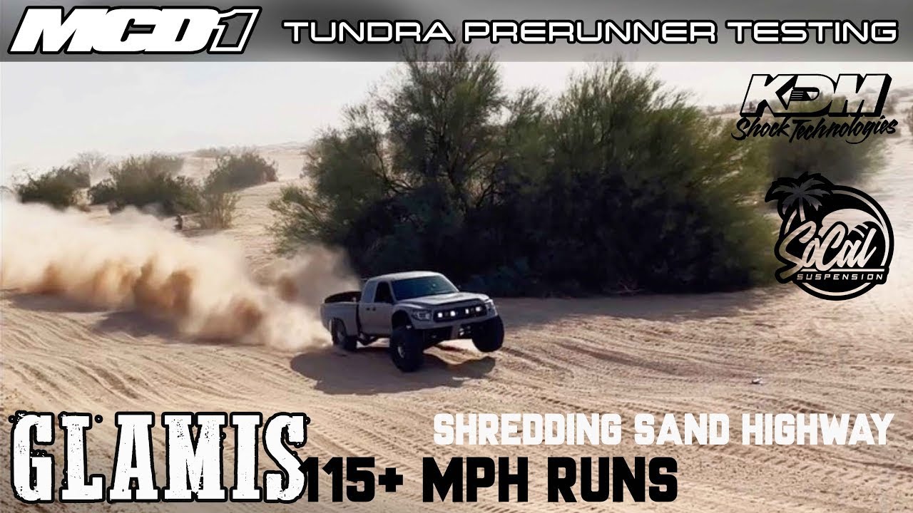 Trophy Truck Toyota Tundra with a 454LSX at Glamis - 115mph - Socal ...